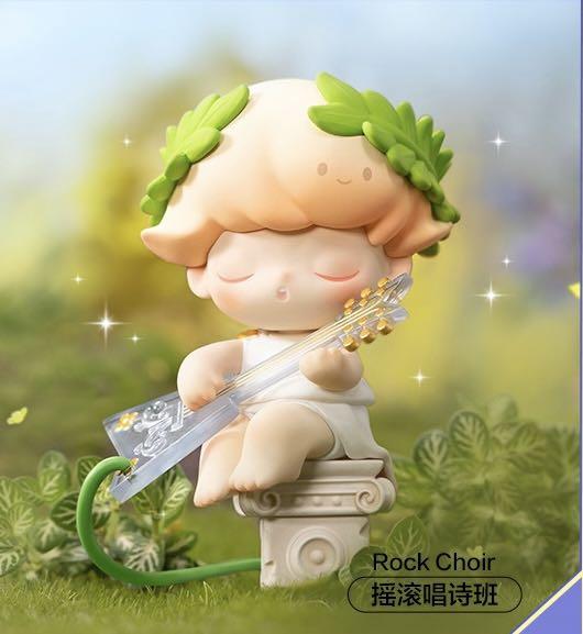 Popmart Dimoo time-roaming series rock choir /Number D01, Hobbies ...
