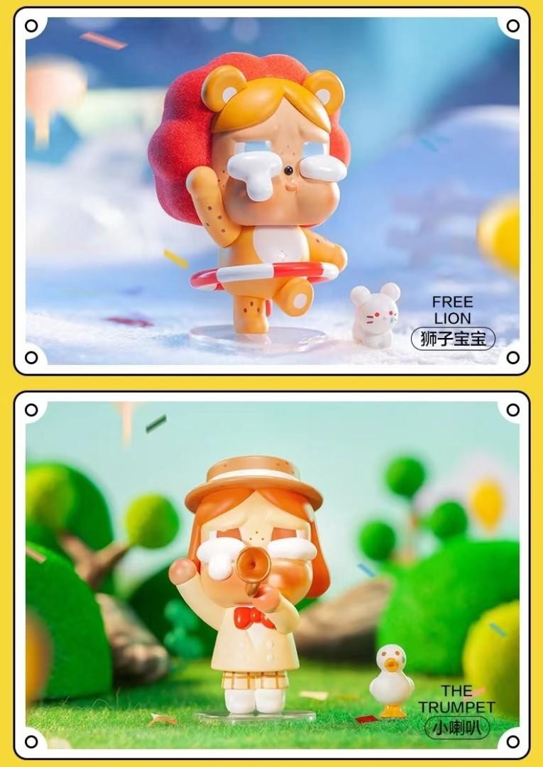 POPMART x CRY BABY - CRYING PARADE (Free Lion & The Trumpet), Hobbies ...