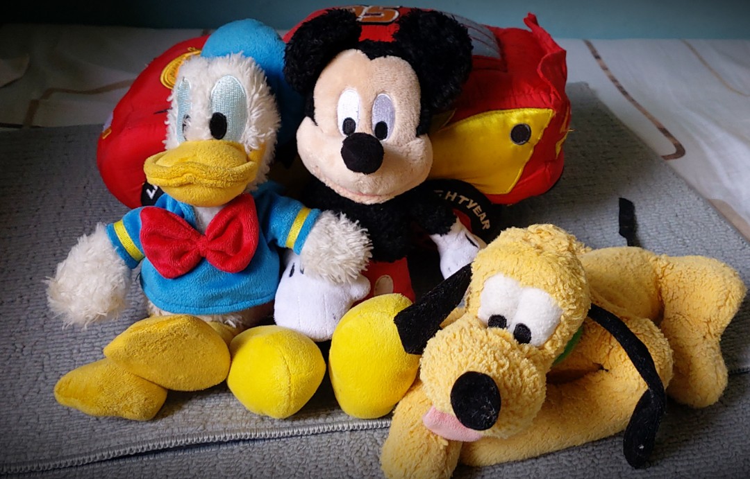 Pre-loved Original Disney Stuffed Toy Characters, Hobbies & Toys, Toys ...