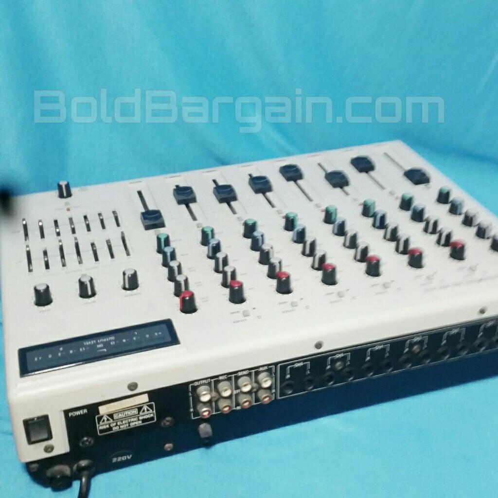Pro2 M-650 Integrated 6 Channel Mixer with Stereo Input Output DJ ...