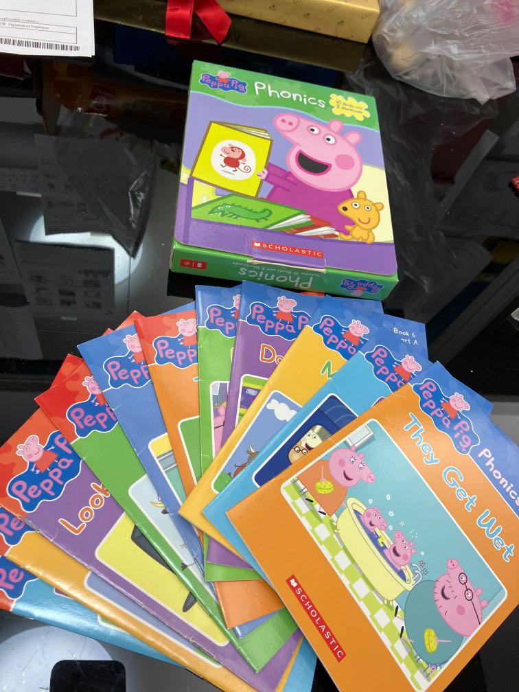 Props Pig Phonics (10 books & 1 workbook), 興趣及遊戲, 書本 & 文具, 小說 & 故事書 ...