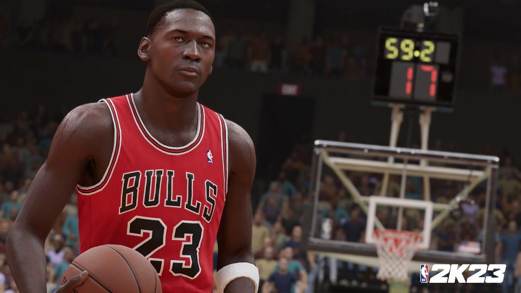 (全新送PS5版+特典+海報) PS4 NBA 2K23 - Michael Jordan 限定版 (行版,中文/英文)-NBA 2K 2023,NBA2K23, 籃球, Devin ...