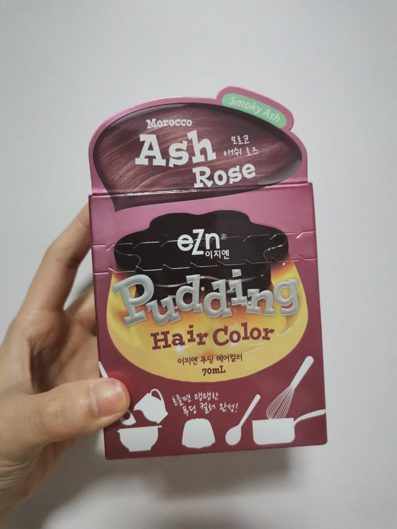 Pudding Hair Color Dye (Ash Rose), Beauty & Personal Care, Hair on ...