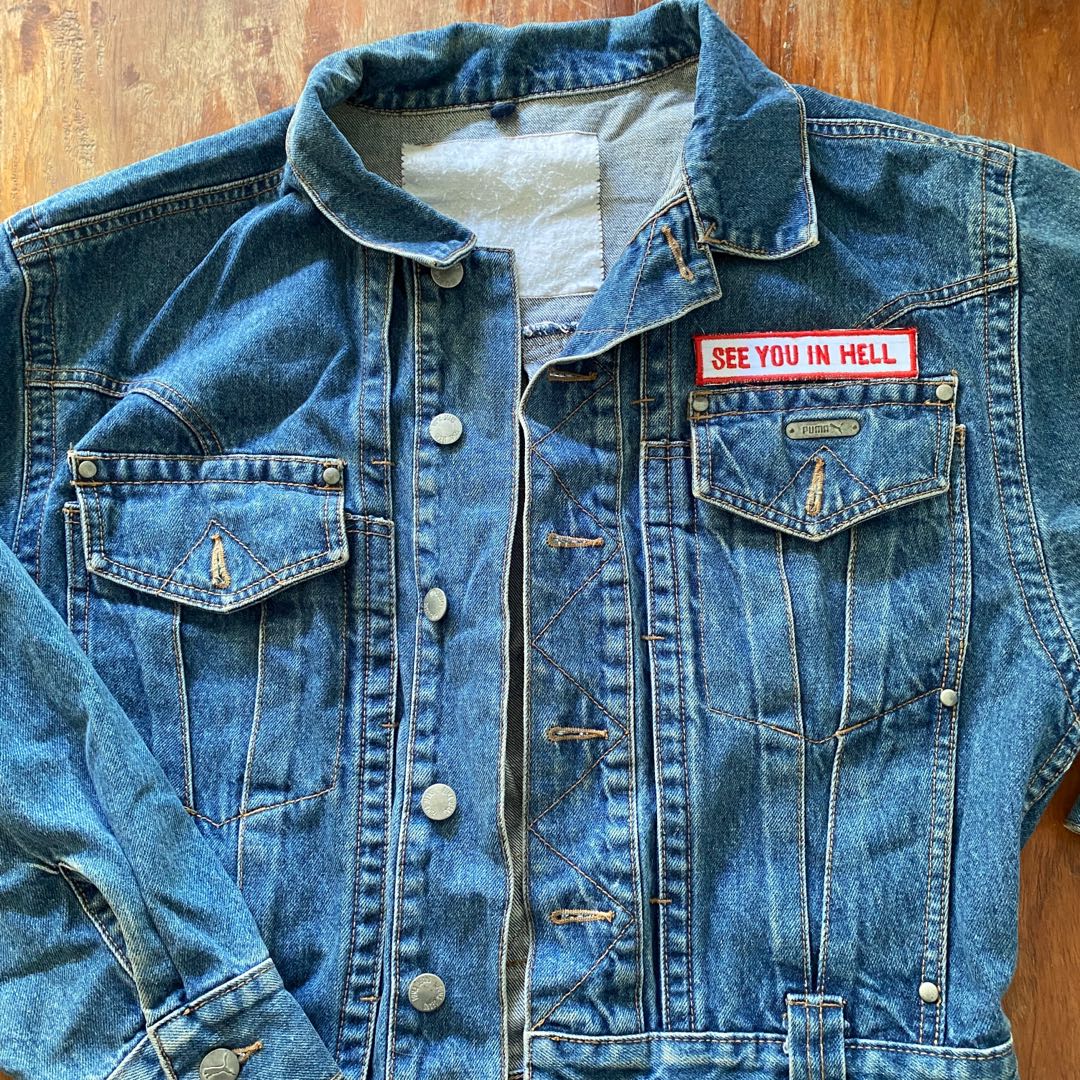 PUMA denim jacket rare find - Vintage, Women's Fashion, Coats, Jackets ...