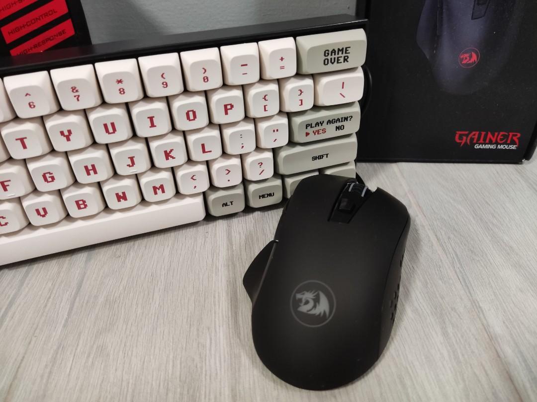 redragon lakshmi keyboard x mario xda keycaps x gaming mouse, Computers ...