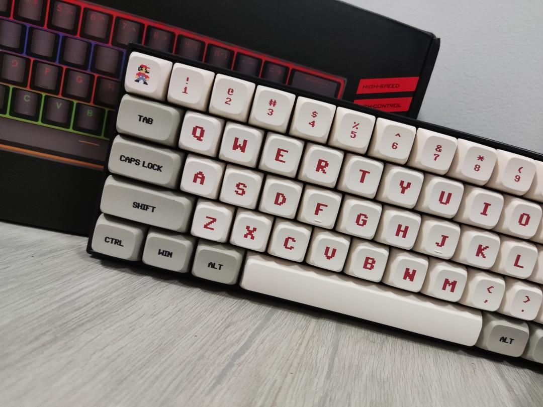 redragon lakshmi keyboard x mario xda keycaps x gaming mouse, Computers ...