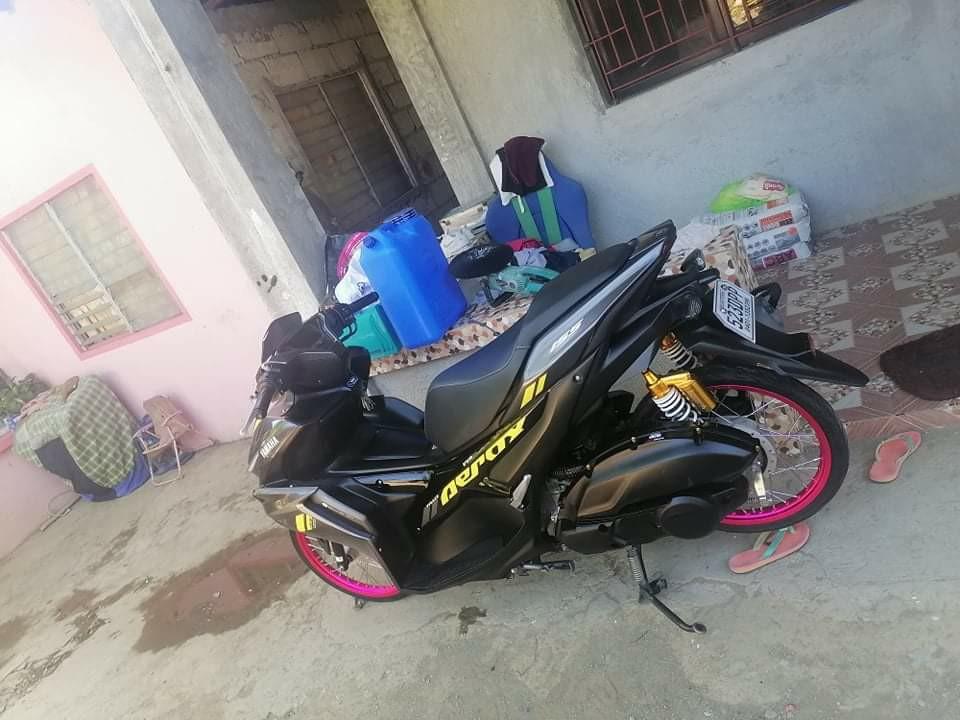 Rim set for aerox v2, Motorbikes, Motorbike Parts & Accessories, Tires ...