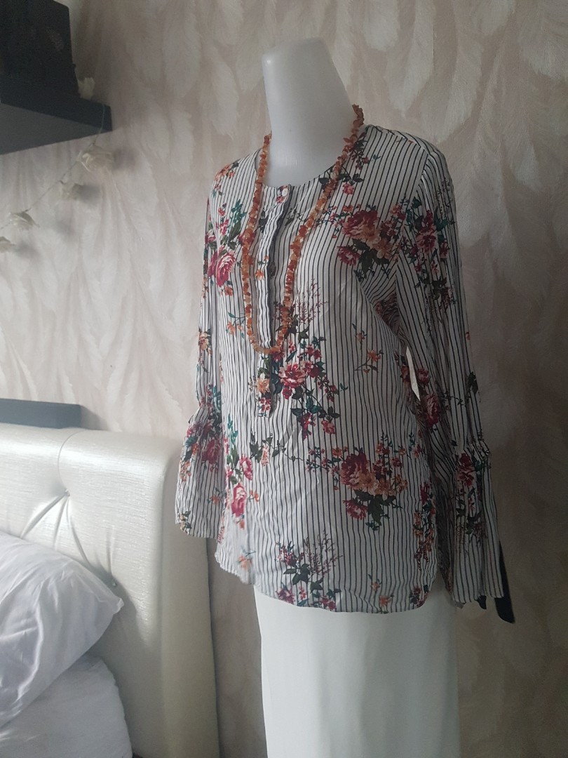 ROPE Blouse, Women's Fashion, Tops, Blouses on Carousell