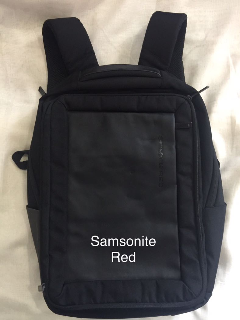 Samsonite Red, Men's Fashion, Bags, Backpacks on Carousell