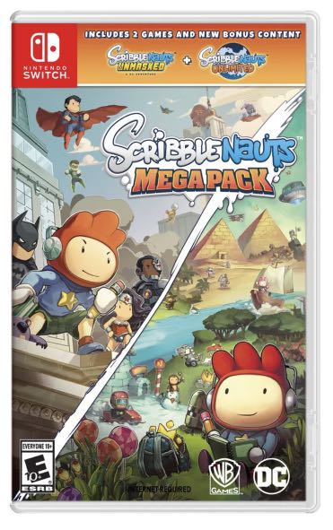 SCRIBBLENAUTS MEGA PACK: Nintendo Switch (Second hand), Video Gaming ...