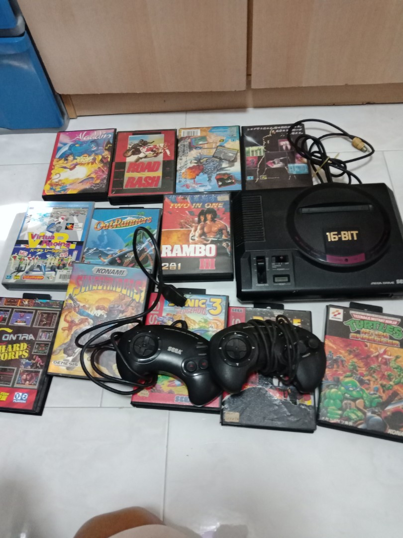 Sega 16 bit, Video Gaming, Video Game Consoles, Others on Carousell
