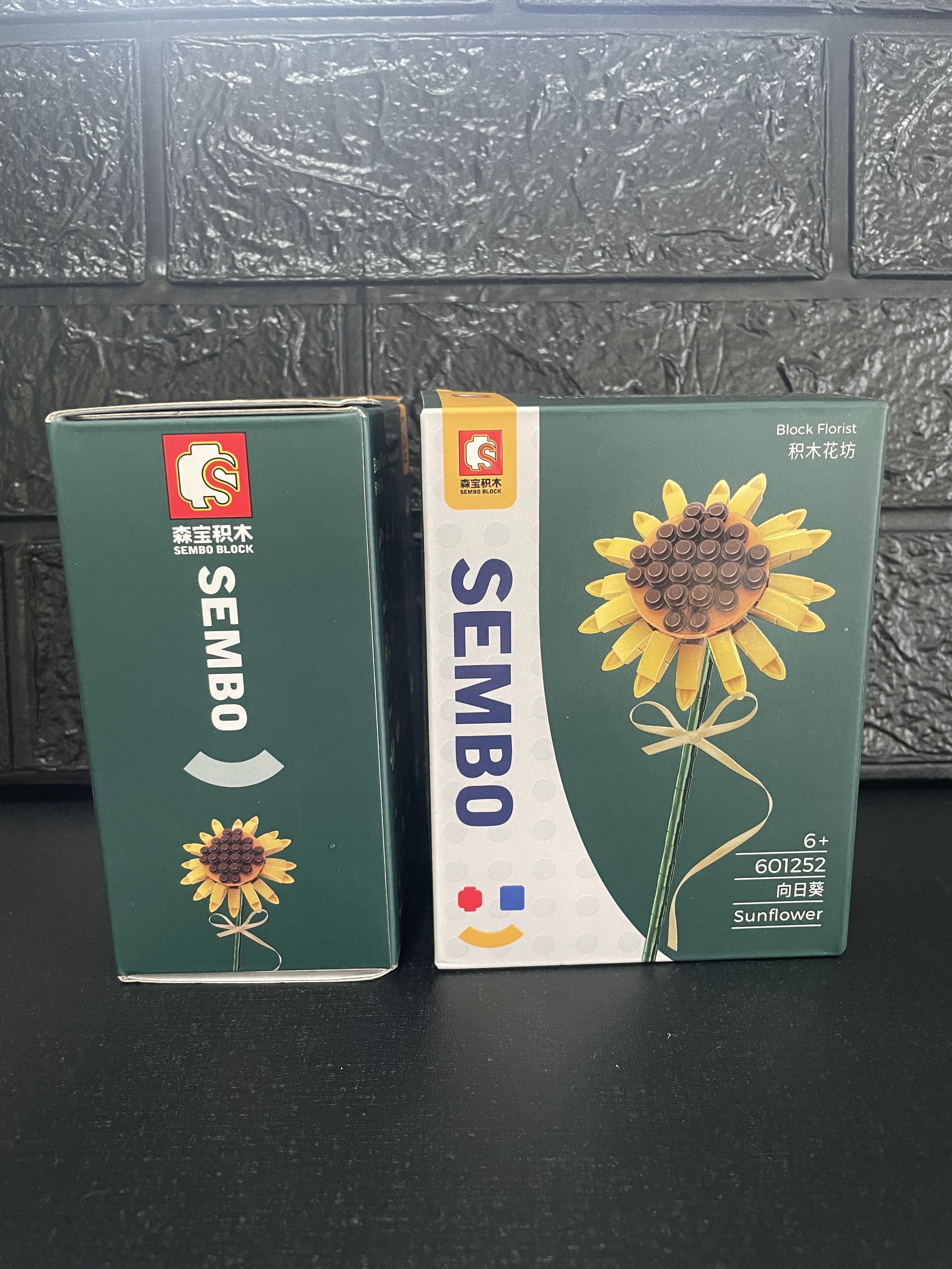 Sembo Blocks Flower - Sunflower, Hobbies & Toys, Toys & Games on Carousell