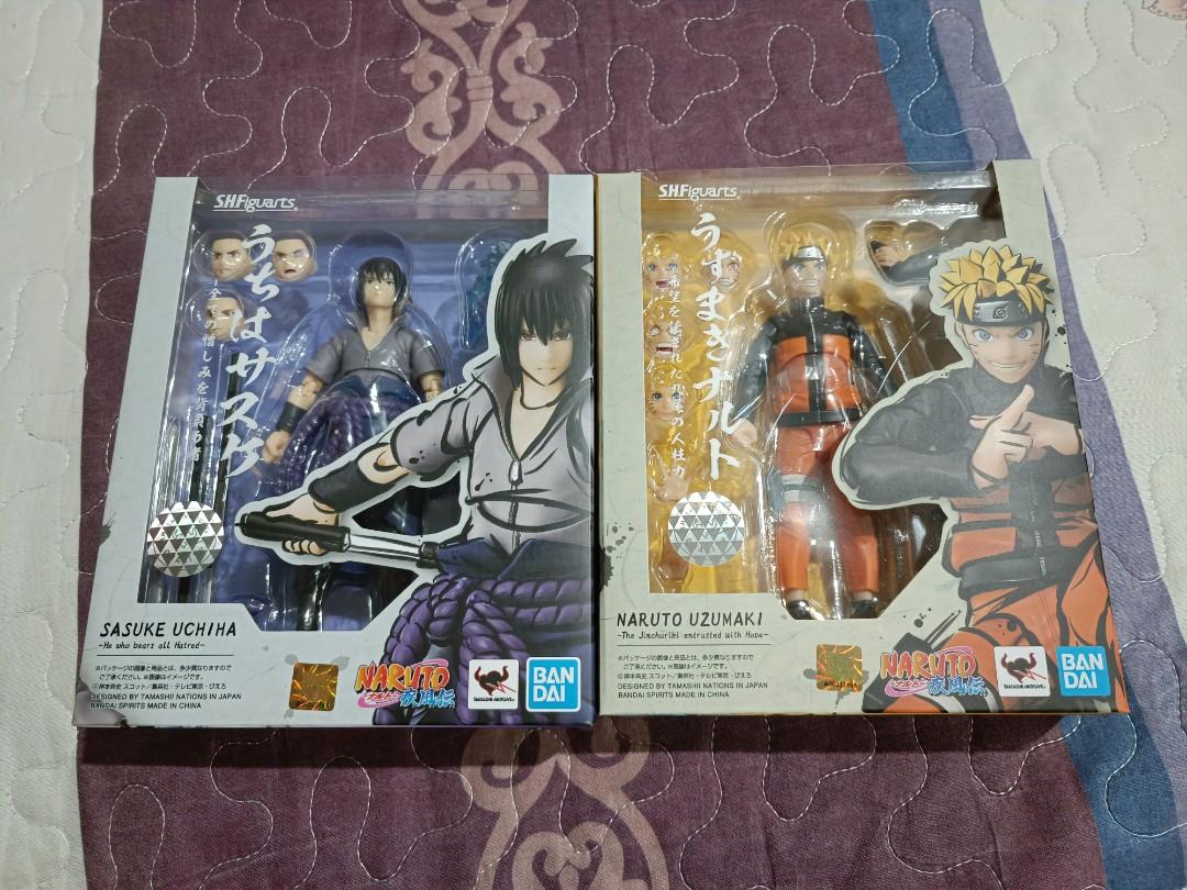 SHF Naruto & Sasuke v2, Hobbies & Toys, Toys & Games on Carousell