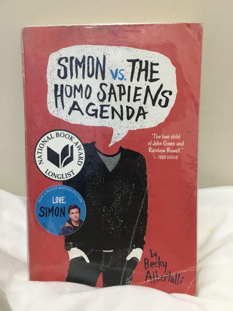 SIMON VS THE HOMOSAPIENS AGENDA BOOK, Hobbies & Toys, Books & Magazines ...