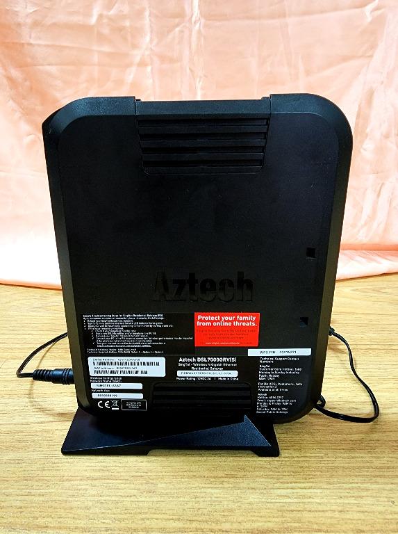 Singtel Aztech DSL7000GRV(S) Modem Router, Computers & Tech, Parts ...
