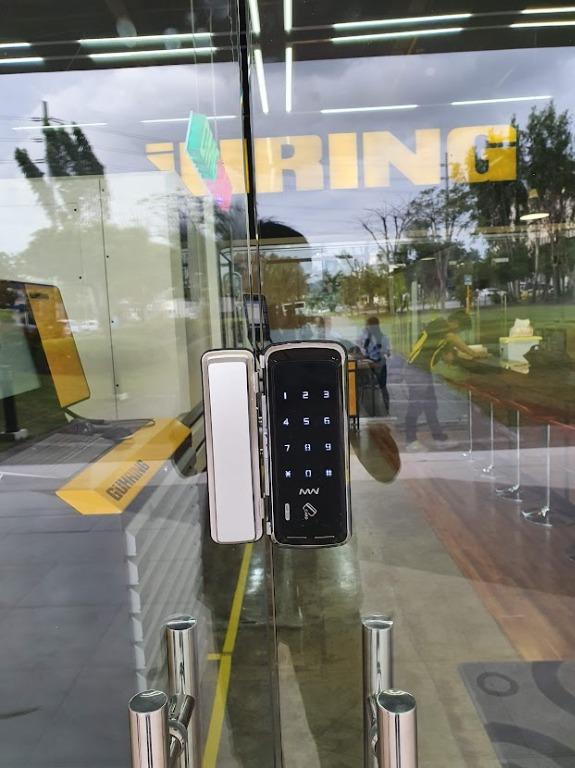Smart Glass Door Lock Made in Korea , Furniture & Home Living, Security ...