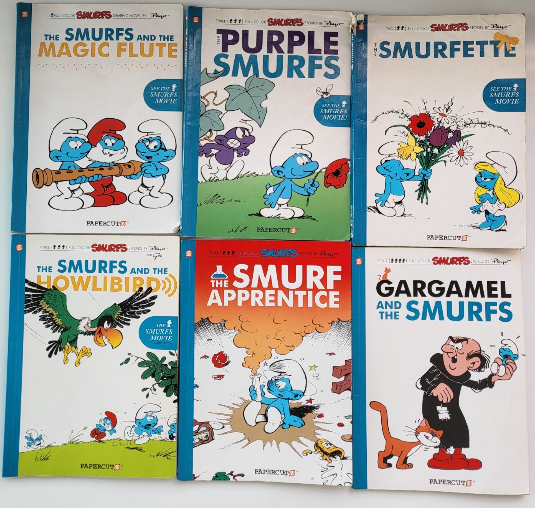 Smurf comic books, Hobbies & Toys, Books & Magazines, Comics & Manga on ...