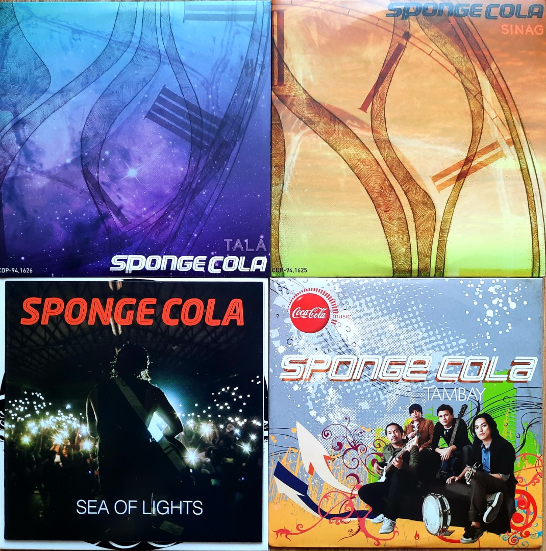SPONGE COLA ALBUM LOT OPM RARE, Hobbies & Toys, Music & Media, CDs ...