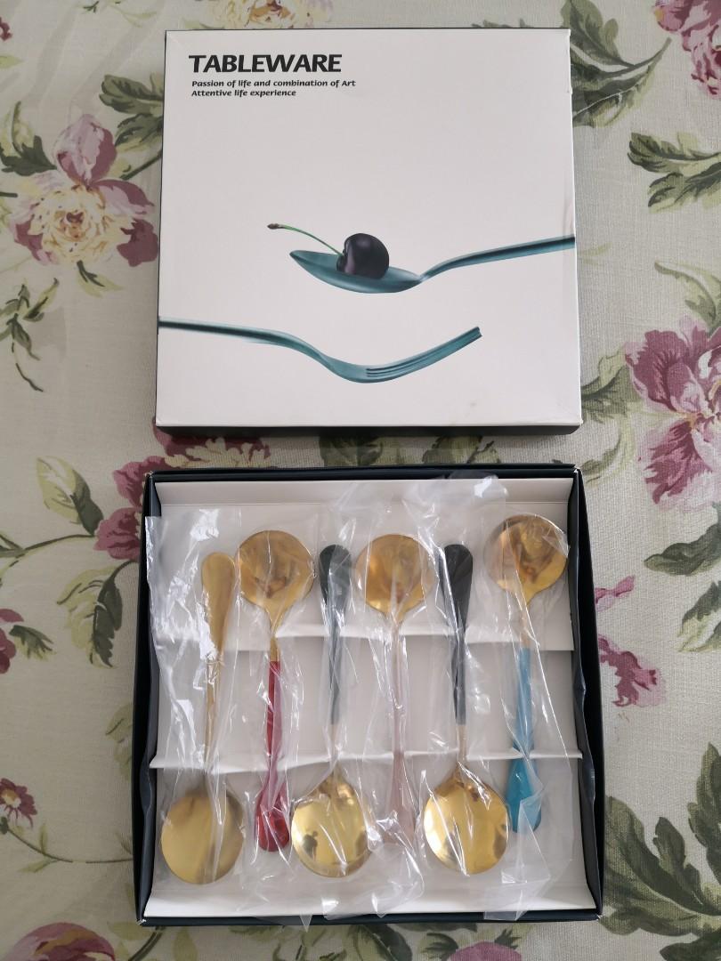 Spoon Sets, Furniture & Home Living, Kitchenware & Tableware ...