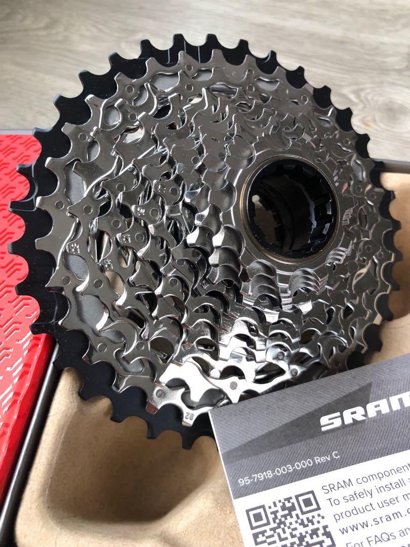 Sram Force AXS 12s Cassette XG 1270 10-28, Sports Equipment, Bicycles ...