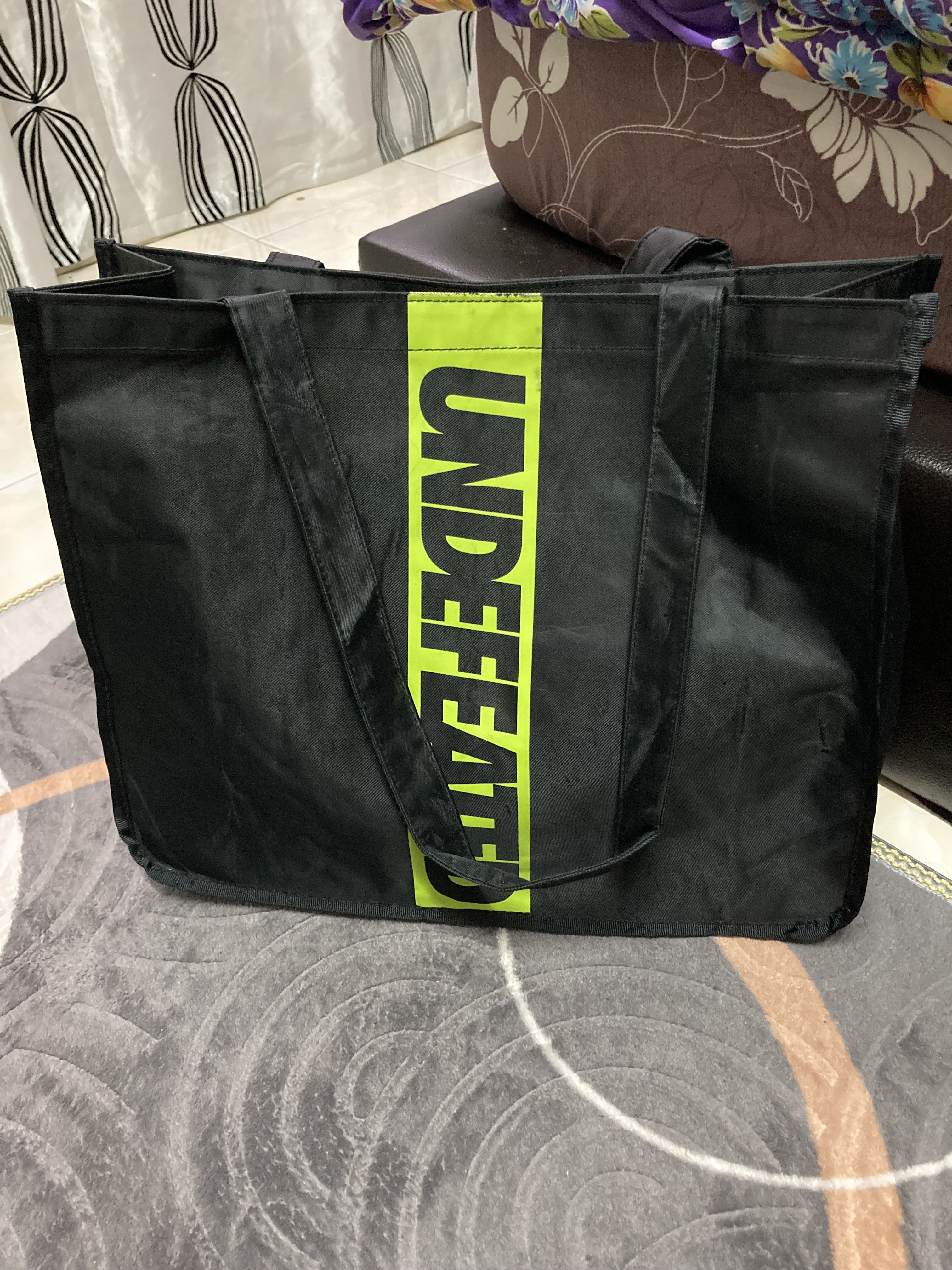 Starbucks X UNDEFEATED Limited Edition Tote Bag, Women's Fashion, Bags ...