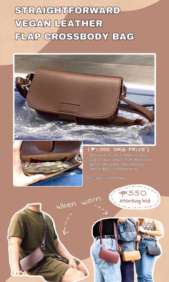 STRAIGHTFORWARD BAG, Luxury, Bags & Wallets on Carousell