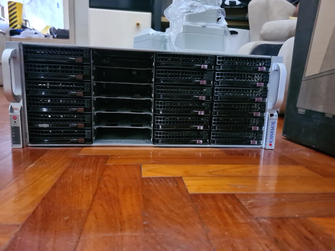 Supermicro 4U Rack Mount Chasiss SC826, Computers & Tech, Parts ...