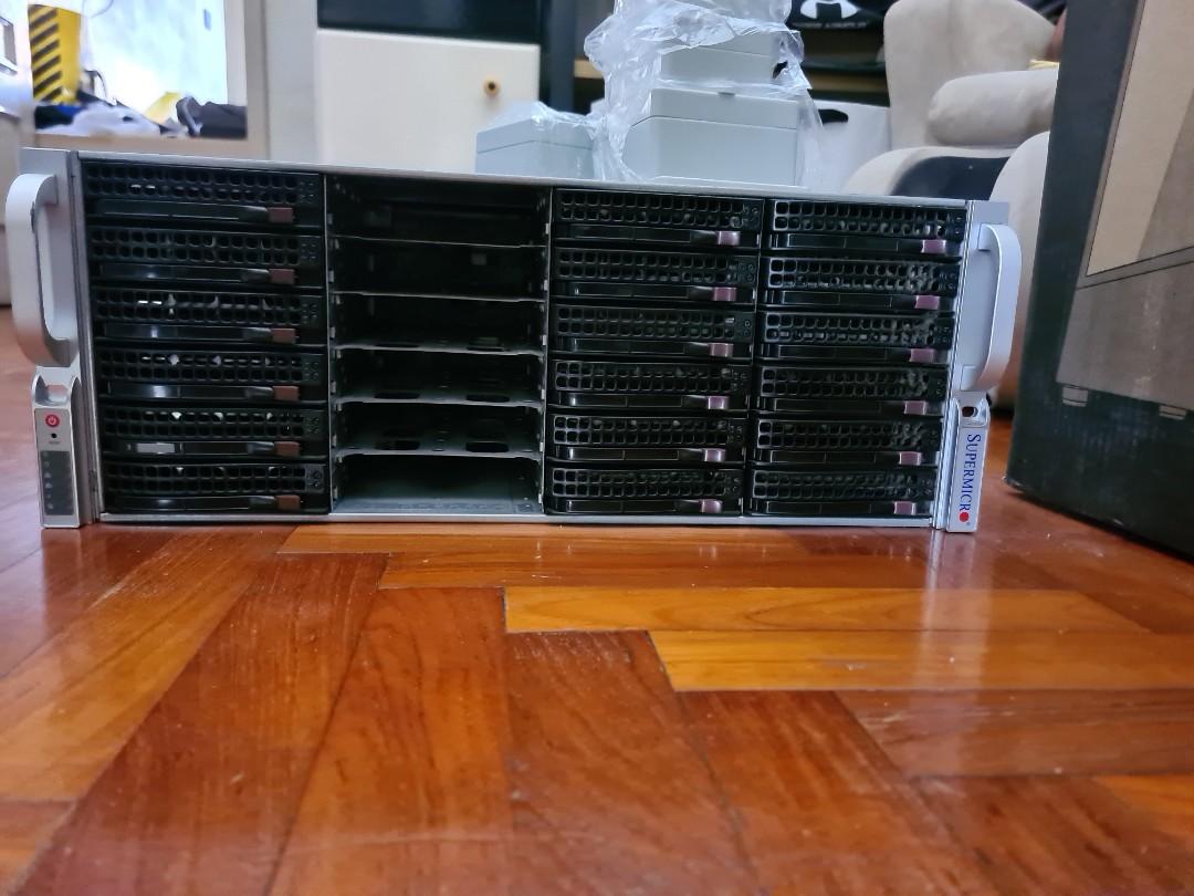 Supermicro 4U Rack Mount Chasiss SC826, Computers & Tech, Parts ...