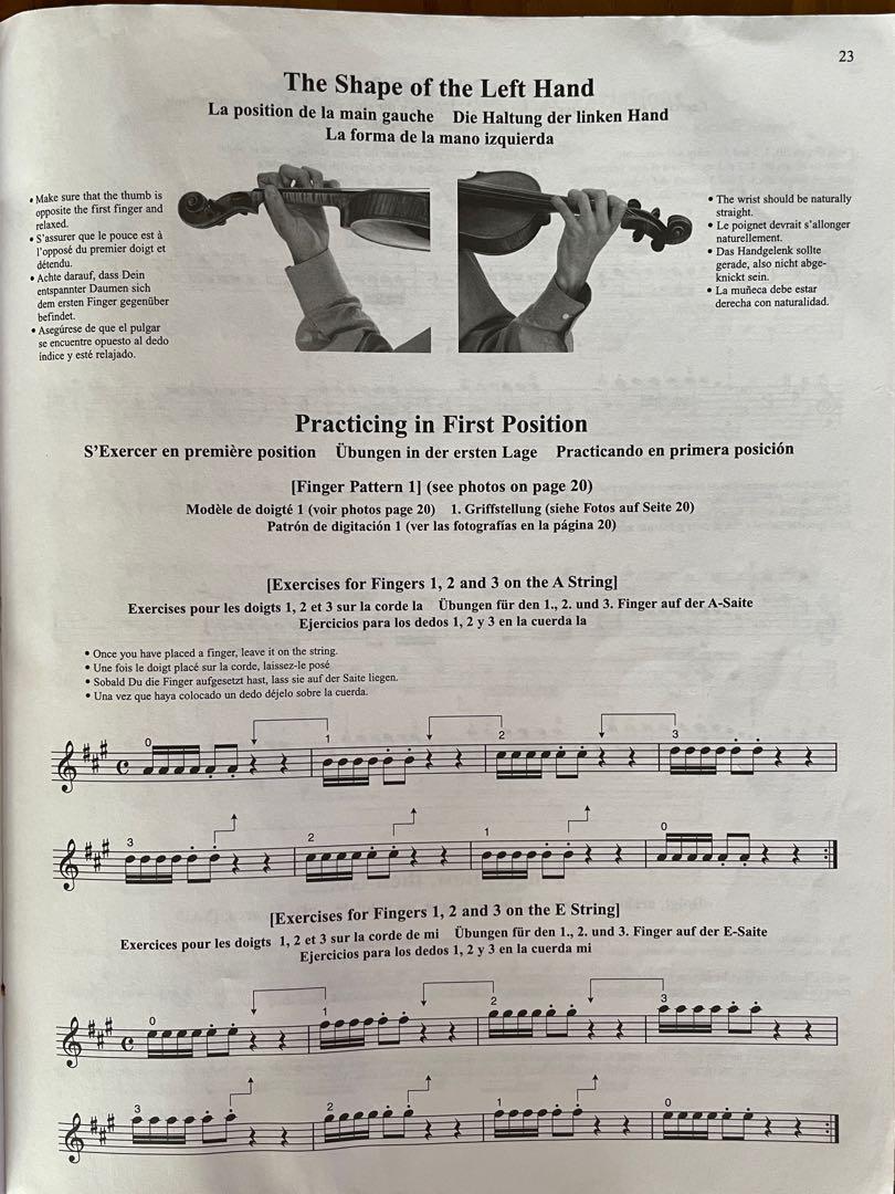 Suzuki Violin School, Volume 1: Violin Part Book, Hobbies & Toys, Music ...