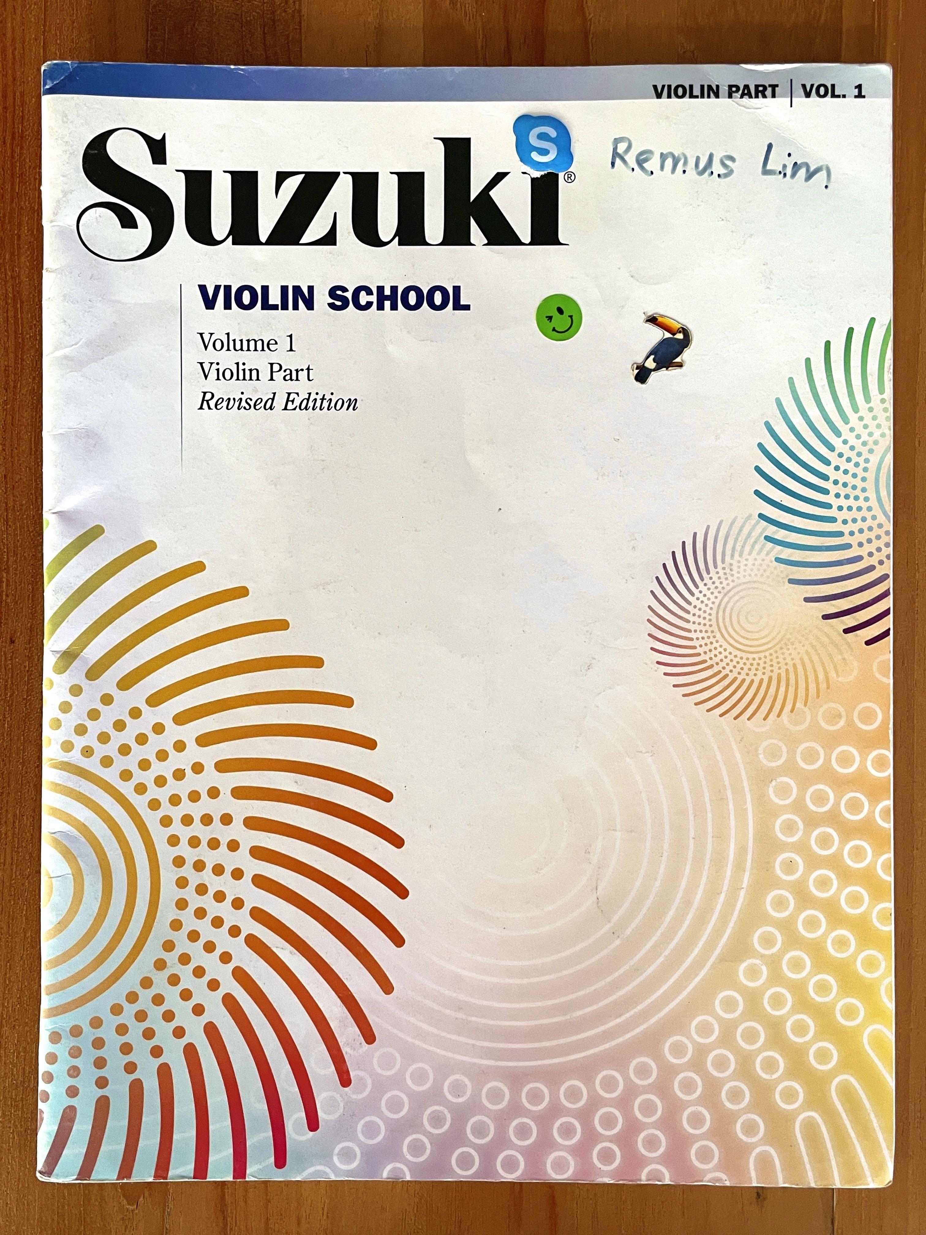 Suzuki Violin School, Volume 1: Violin Part Book, Hobbies & Toys, Music ...
