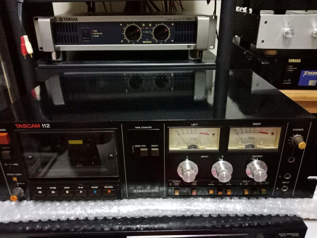 Tascam 112 cassette deck, Audio, Other Audio Equipment on Carousell