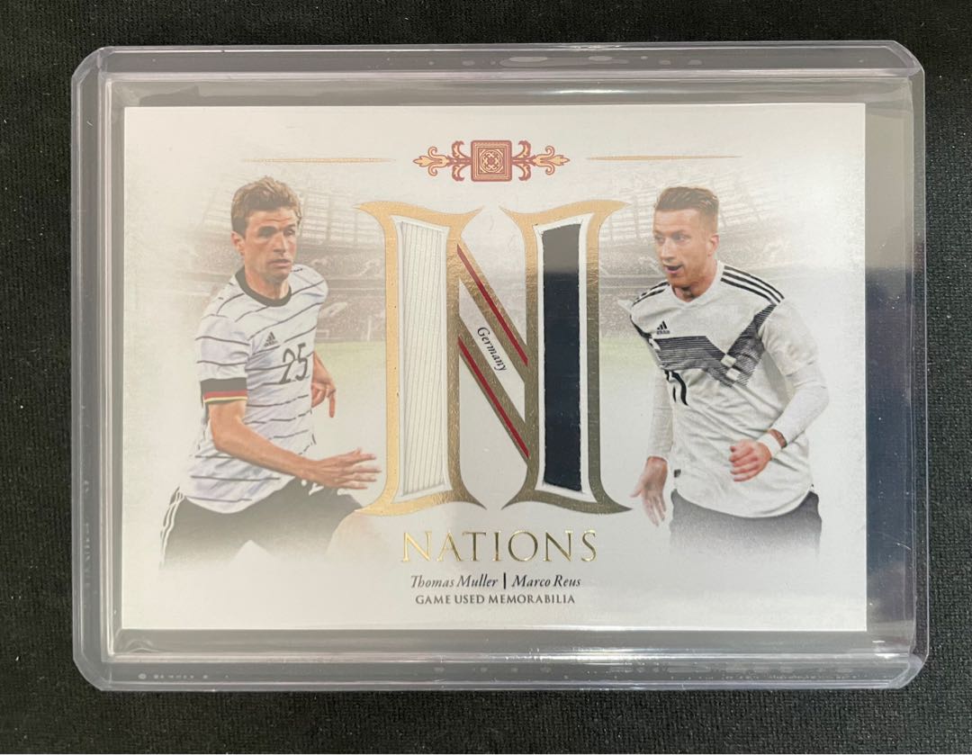 Thomas Muller/Marco Reus 21/22 Futera Unique Nations (Game Used ...