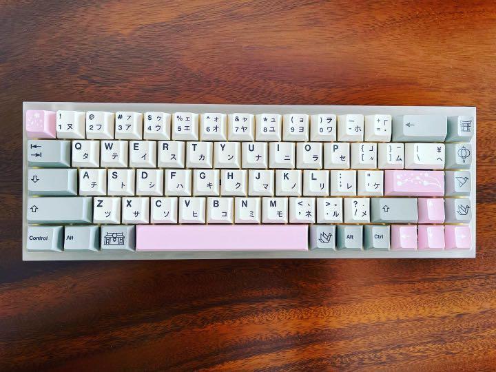 Tofu 65 (Acrylic) w/ hotswap PCB +brass weight, brass plate , Computers ...