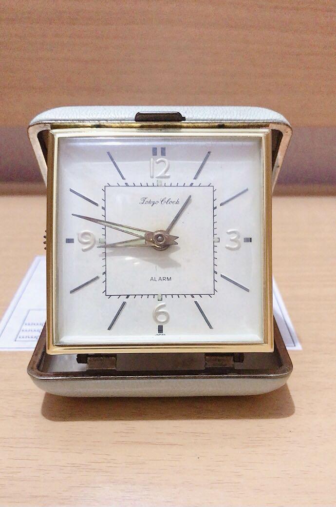 Tokyo Clock Travel Alarm Clock-Japan, Luxury, Watches on Carousell