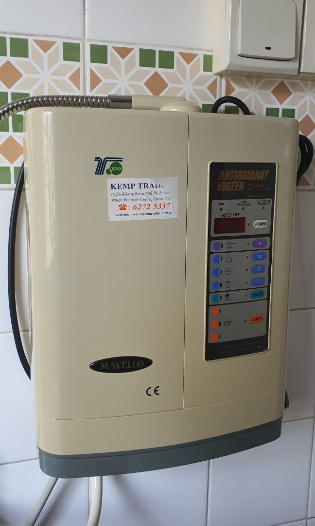 Toyo Antioxidant Water Filtration System ( Model: Mavello), TV & Home ...