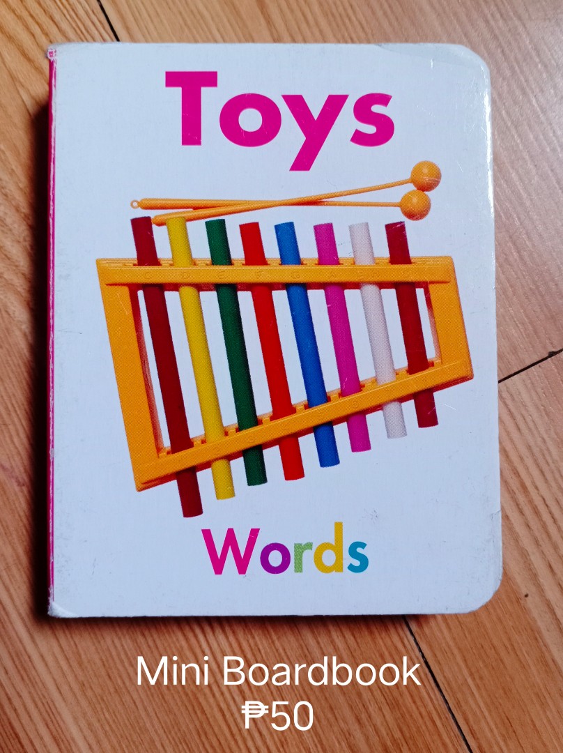 Toys words mini Board book, Hobbies & Toys, Books & Magazines, Children ...