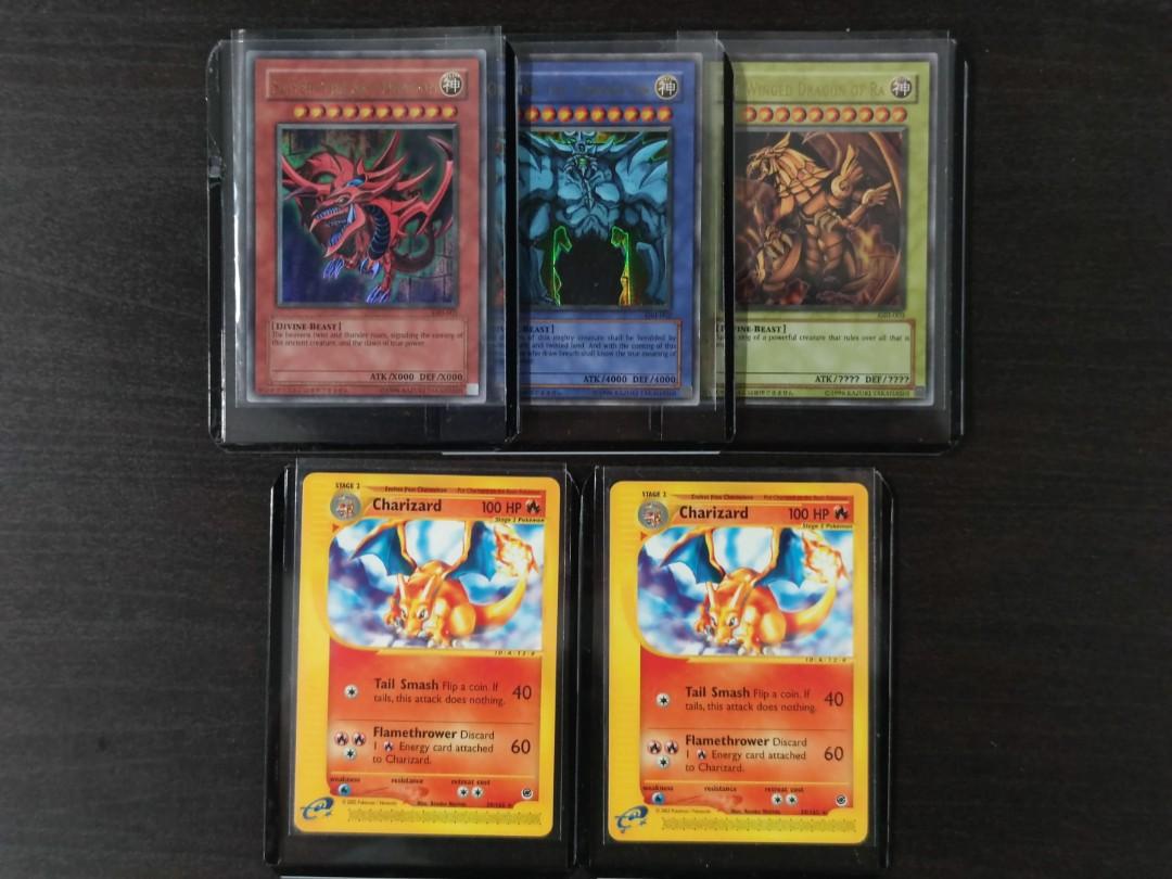 Trading these Pokemon Charizard & Yugioh Cards for Select Duel Masters ...