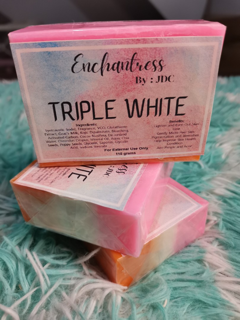 Triple White Bar Soap, Beauty & Personal Care, Bath & Body, Bath on ...