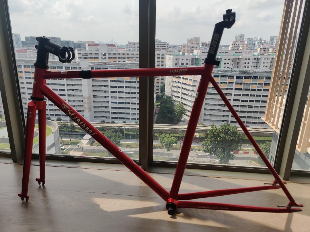 Tsunami snm 4130 frameset, fixie frameset, fixie frame, Sports ...