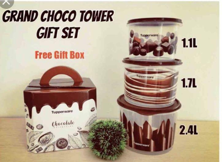 Tupperware chocolate edition, Furniture & Home Living, Kitchenware ...
