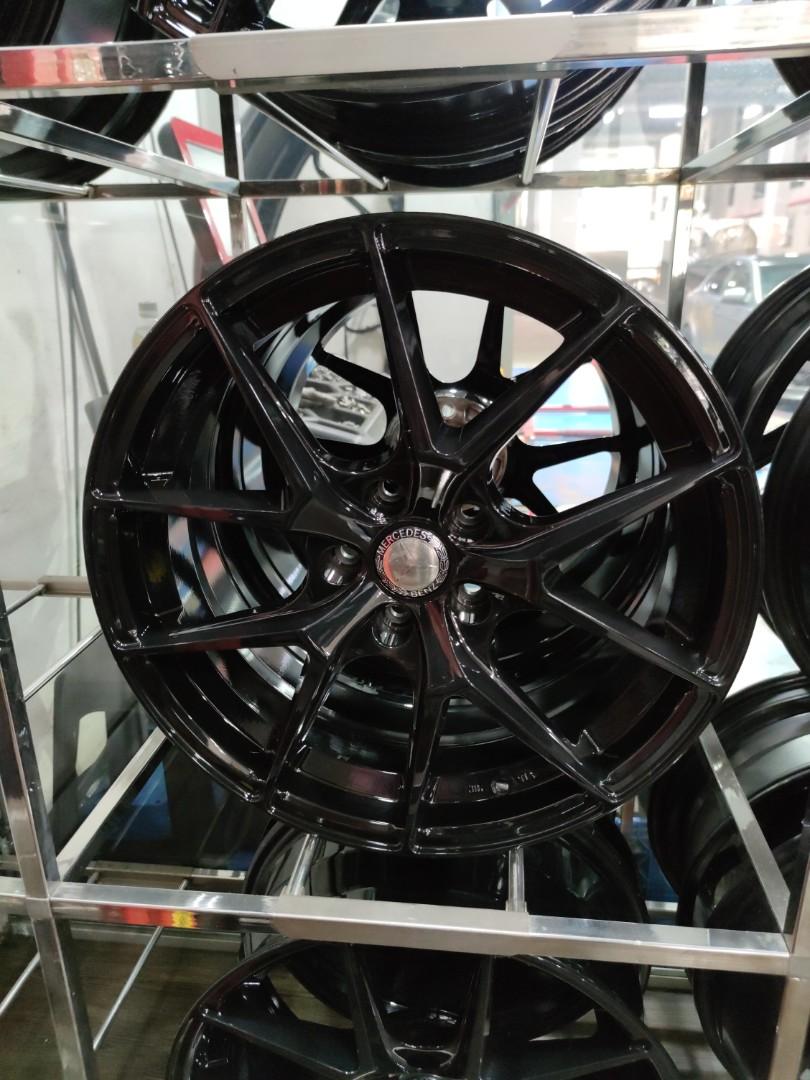 Used 18" Aftermarket Rims, Car Accessories, Tyres & Rims on Carousell