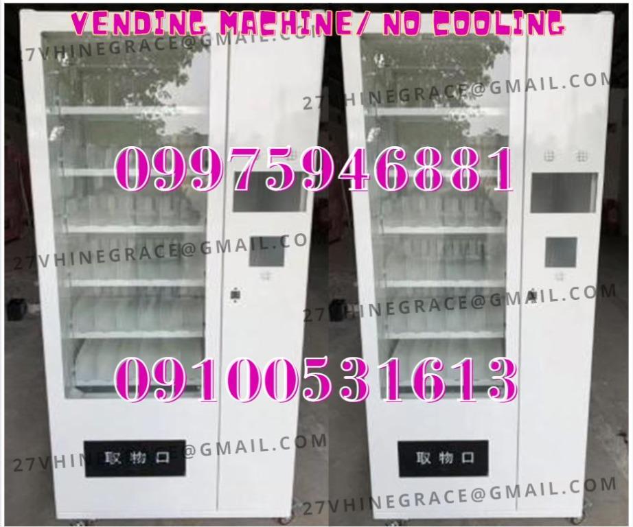 Vending Machine No Cooling ( 10 inches LCD screen, button, bill ...