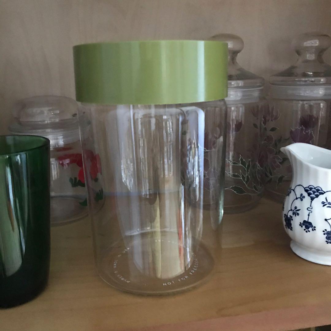 Vintage Pyrex Tall Glass Jar Canister, TV & Home Appliances, Kitchen ...