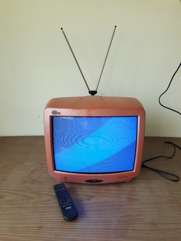 Vintage Toshiba Colour TV (Japan), Hobbies & Toys, Memorabilia ...