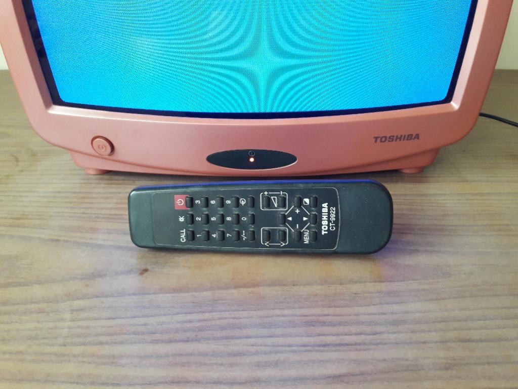 Vintage Toshiba Colour TV (Japan), Hobbies & Toys, Memorabilia ...