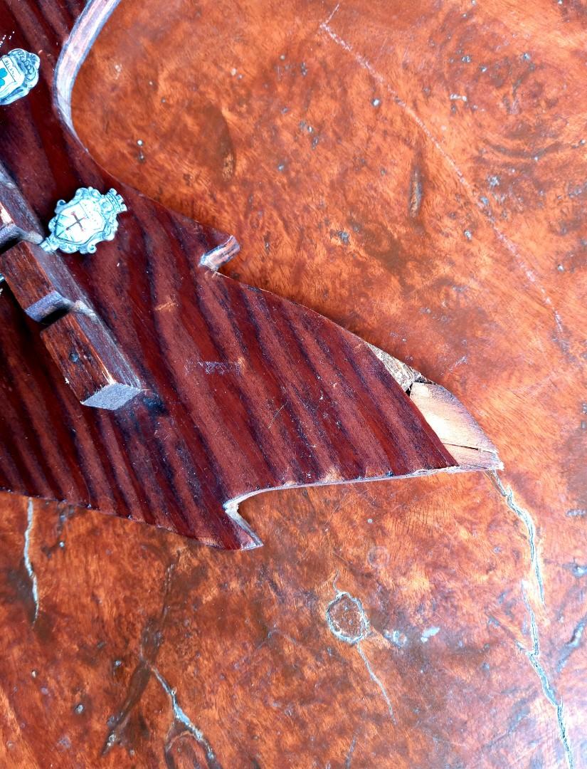 Vintage Wooden Teaspoon Rack, Furniture & Home Living, Kitchenware ...