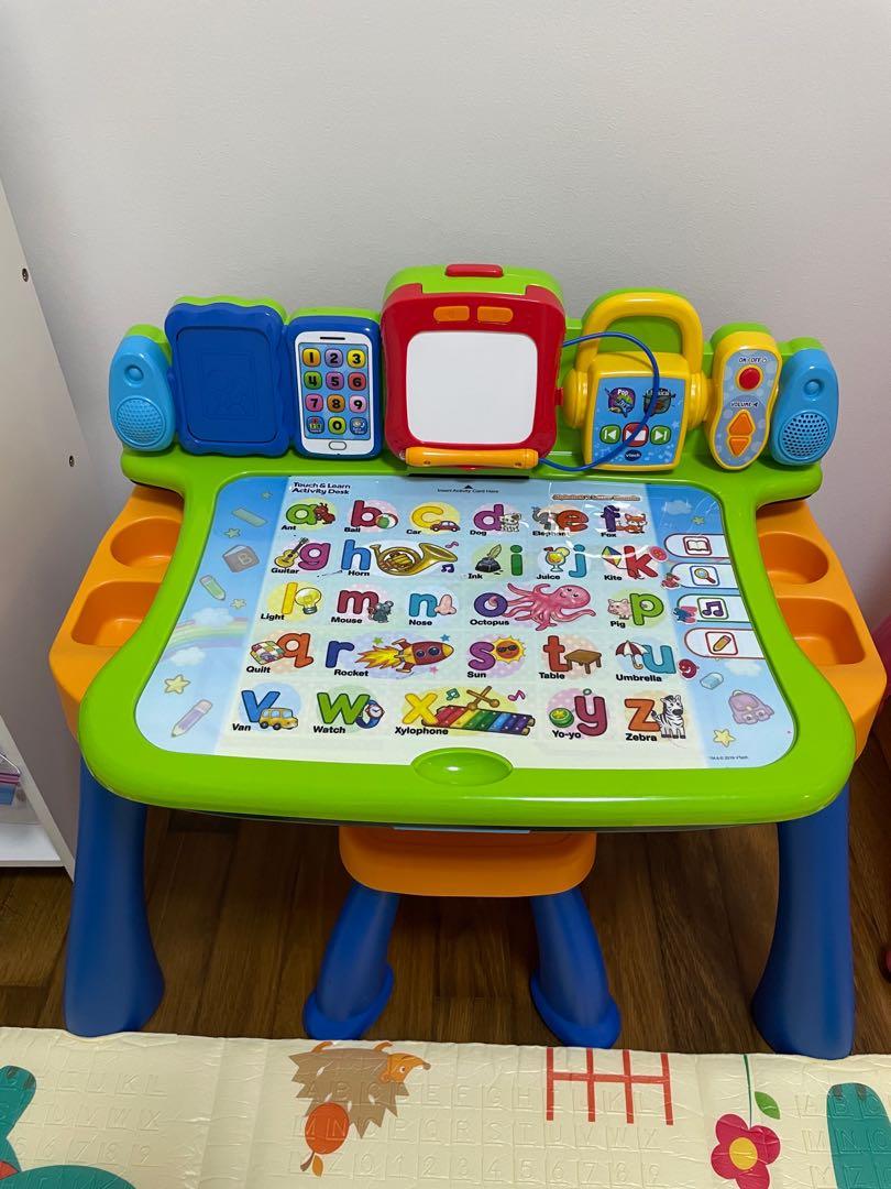 Vtech Touch and Learn Activity Desk, Babies & Kids, Baby Nursery & Kids ...