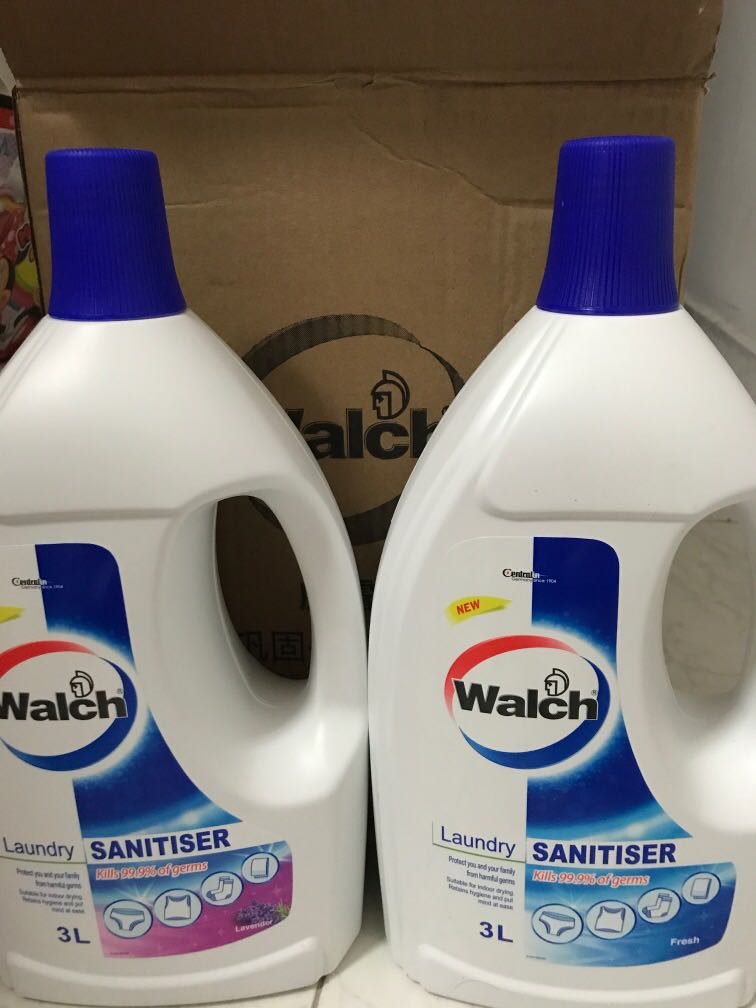 Walch 3L Laundry Sanitiser, Everything Else on Carousell