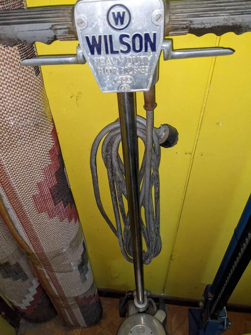 wilson floor polisher, Furniture & Home Living, Cleaning & Homecare ...