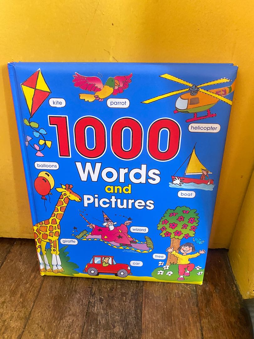1000 Words and Pictures Book, Hobbies & Toys, Books & Magazines ...